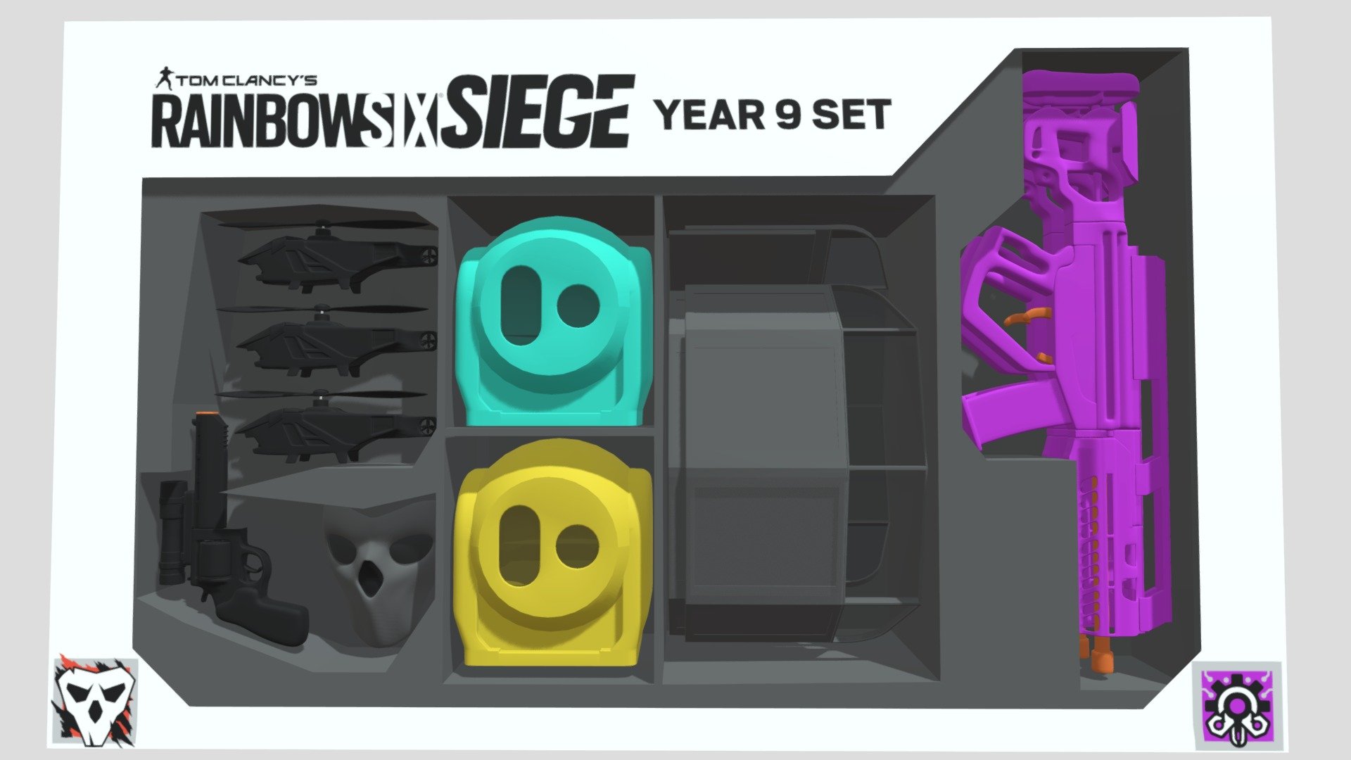 Rainbow Six Siege Roleplay Set: Year 9 - Download Free 3D model by ...