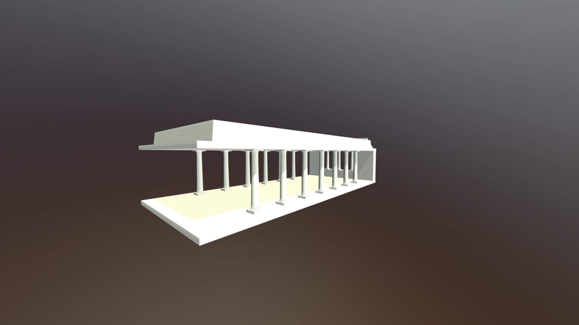 Doric Scene - Download Free 3D model by ejudson [e498115] - Sketchfab