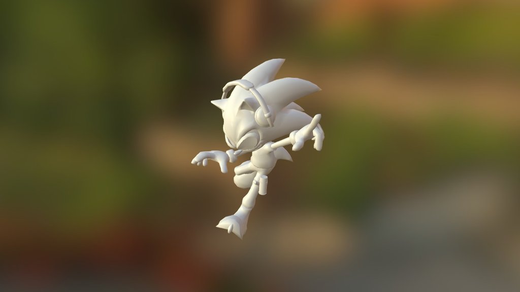 Jet-set-sonic - 3D model by bronywilson [e498a90] - Sketchfab