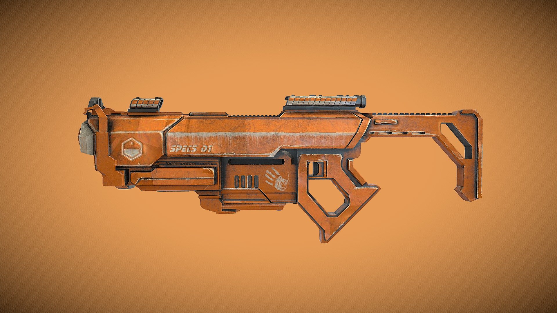 Pulse Rifle - 3D model by SUDHARSAN (@Sudharsan.U) [e4991b7] - Sketchfab