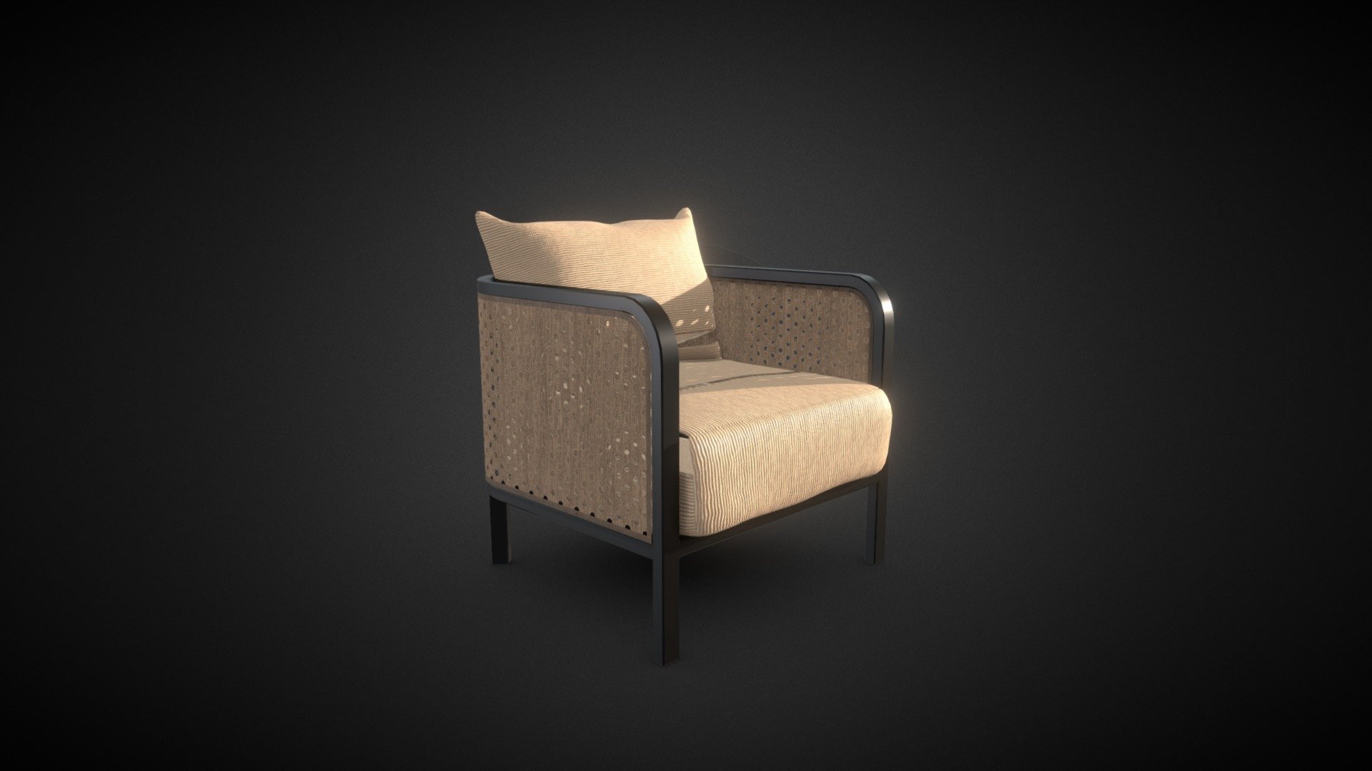 Comfy Chair - Download Free 3D model by Spectrality Studios ...