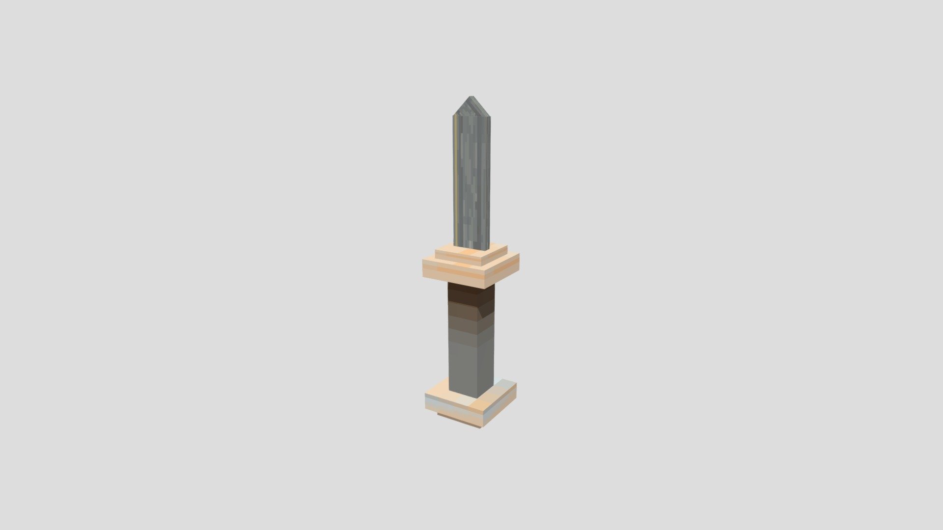 Classic Dagger - 3D model by MKD (@mystic-krown-design) [e499a07 ...
