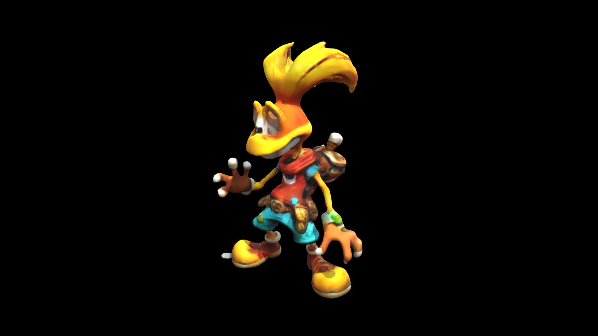 Answer Sonic the Hedgehog, an orange hedgehog wi - Download Free 3D ...