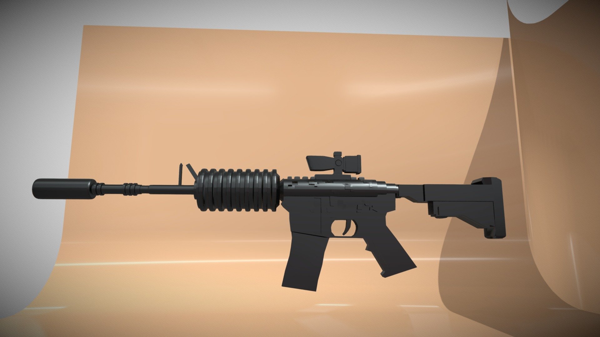 Machine Gun - Download Free 3D model by CG_pran [e49a513] - Sketchfab