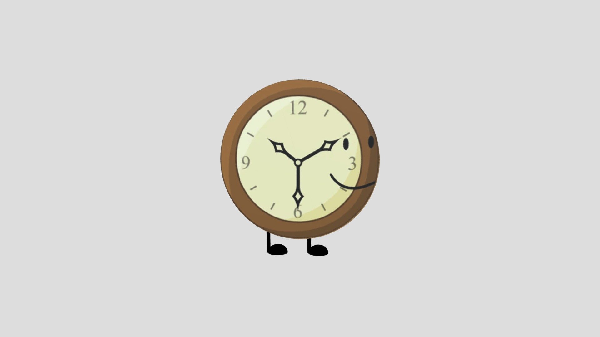 Clock BFDI - Download Free 3D model by RO56 (@RO56TheLogoEditor ...