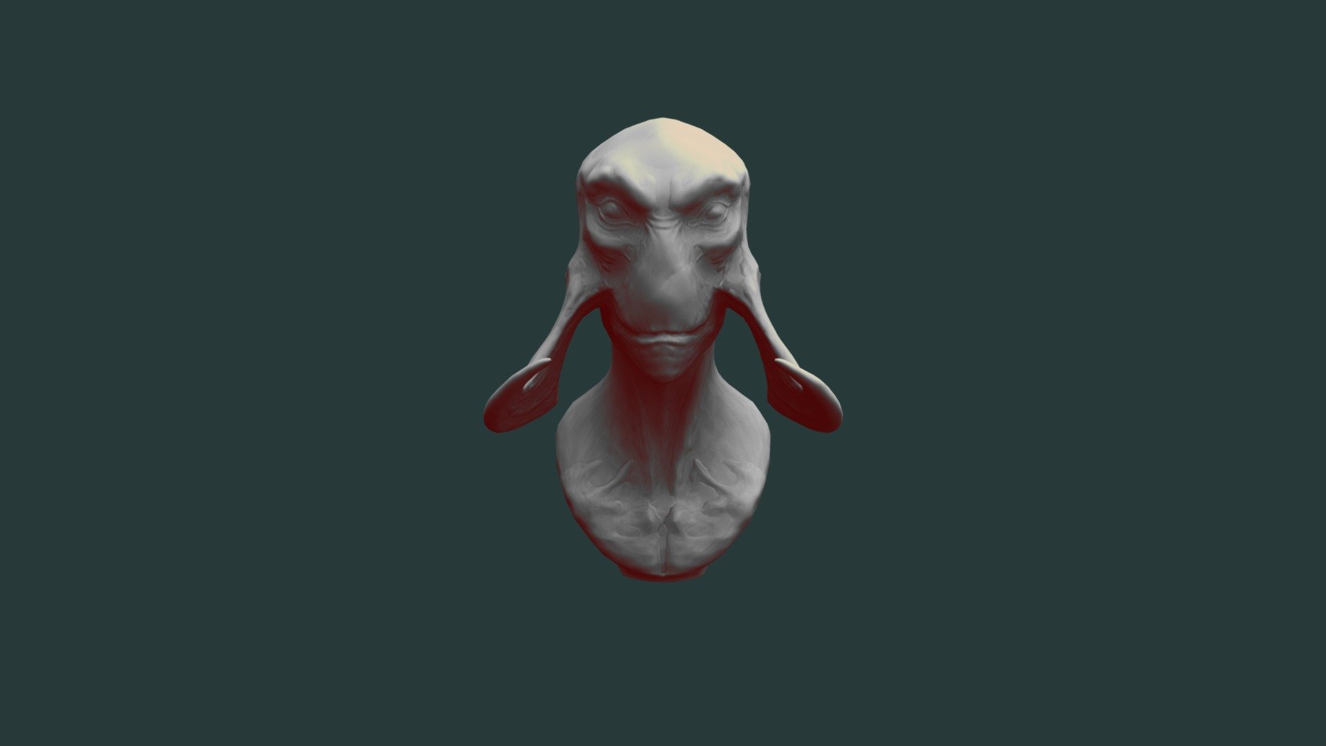 Alien - 3D model by aligatorkogut [e49a814] - Sketchfab