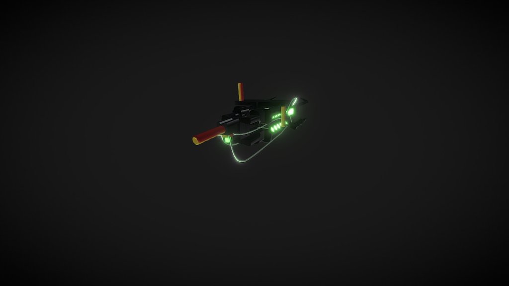 Gun - 3D model by Radoslav Chardakov (@RchardakovVx) [e49af39] - Sketchfab