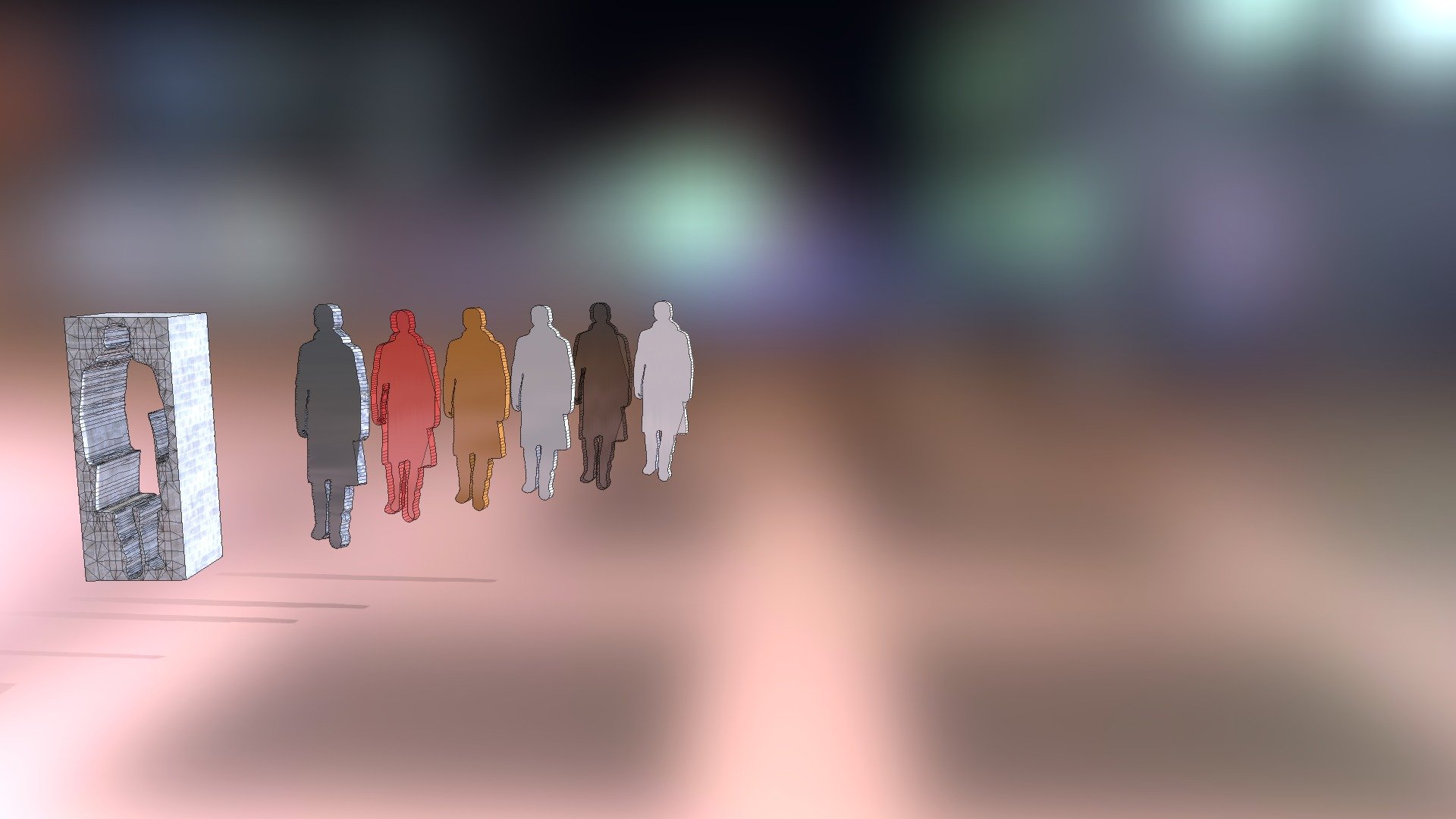 Green Figures - 3D model by aleks.fletcher [e49b396] - Sketchfab