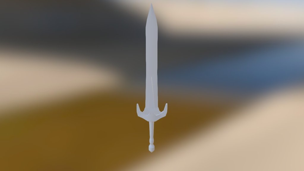 Sword - 3D model by Sam (@samhalabi) [e49c0c2] - Sketchfab