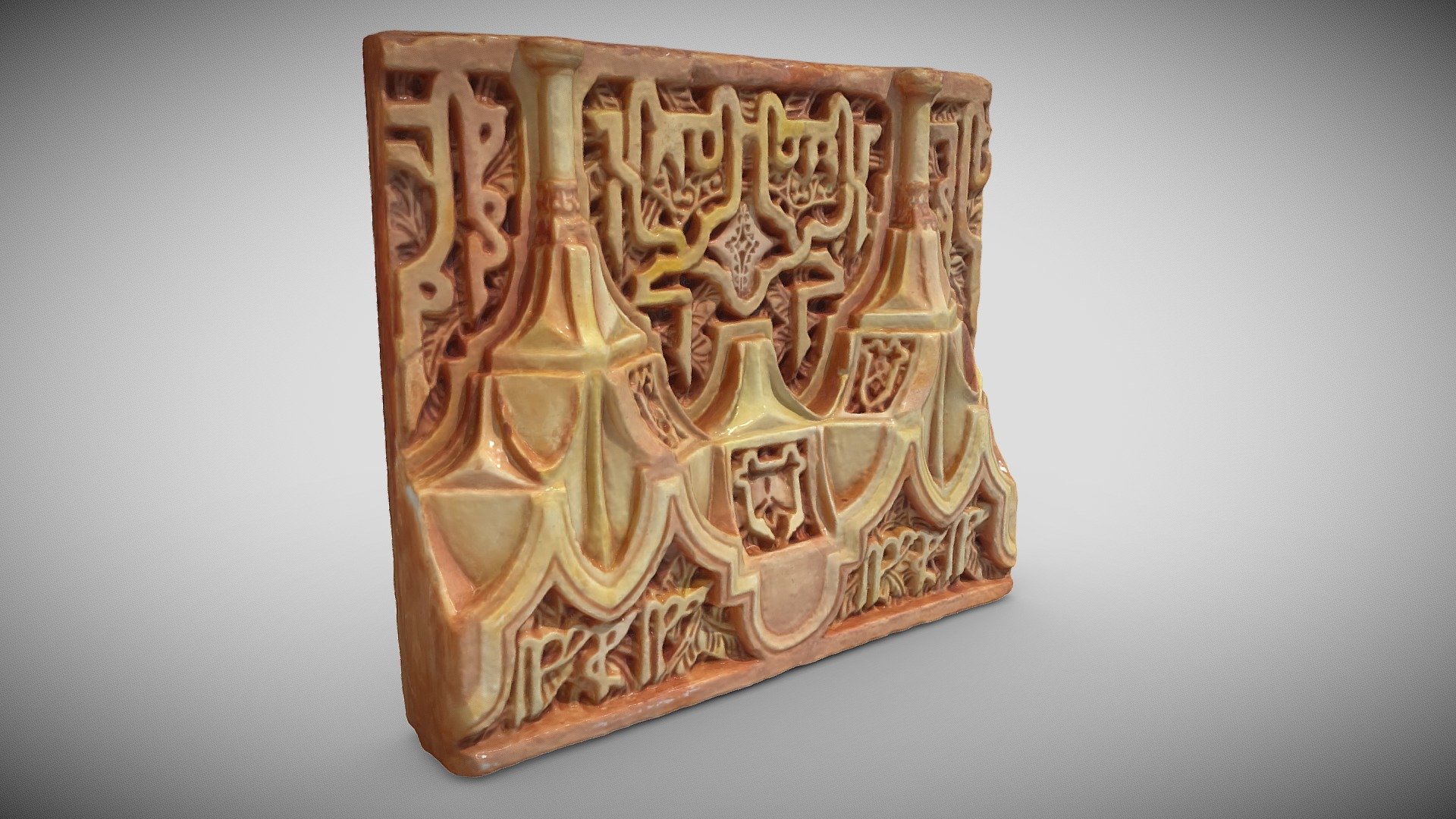 Relieve Arabesco (lowpoly) - 3D model by JFelixFF (@JFelixEsdir ...