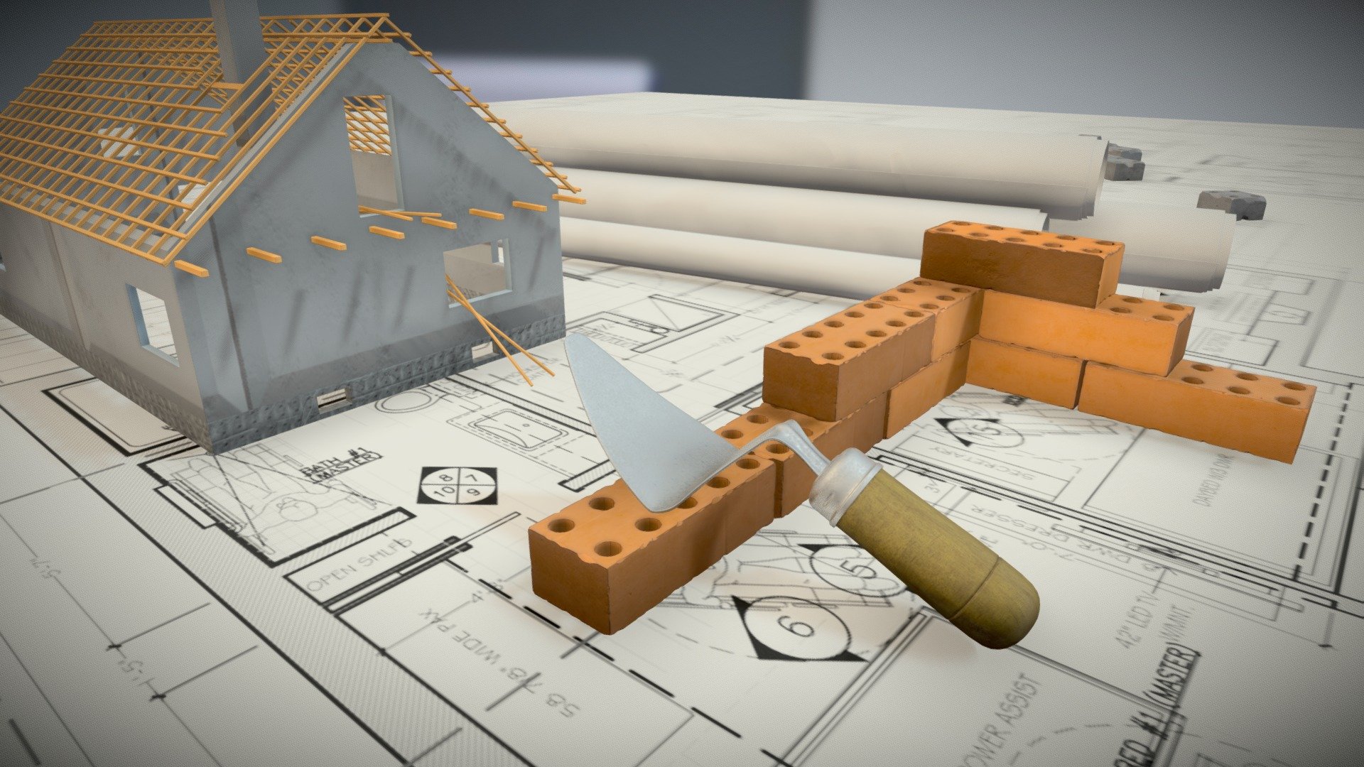 Arch Plans - Buy Royalty Free 3D model by Adrian Kulawik (@AKStudio3D ...