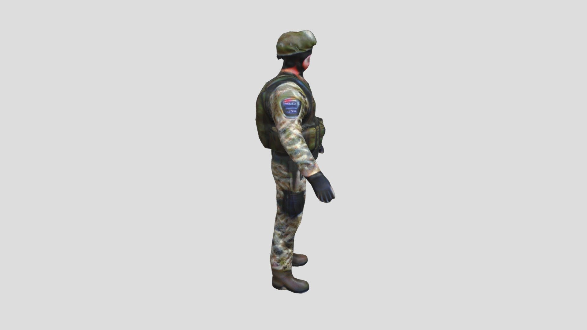 Realistic_us_marine_obj - Download Free 3D model by Aaron ...