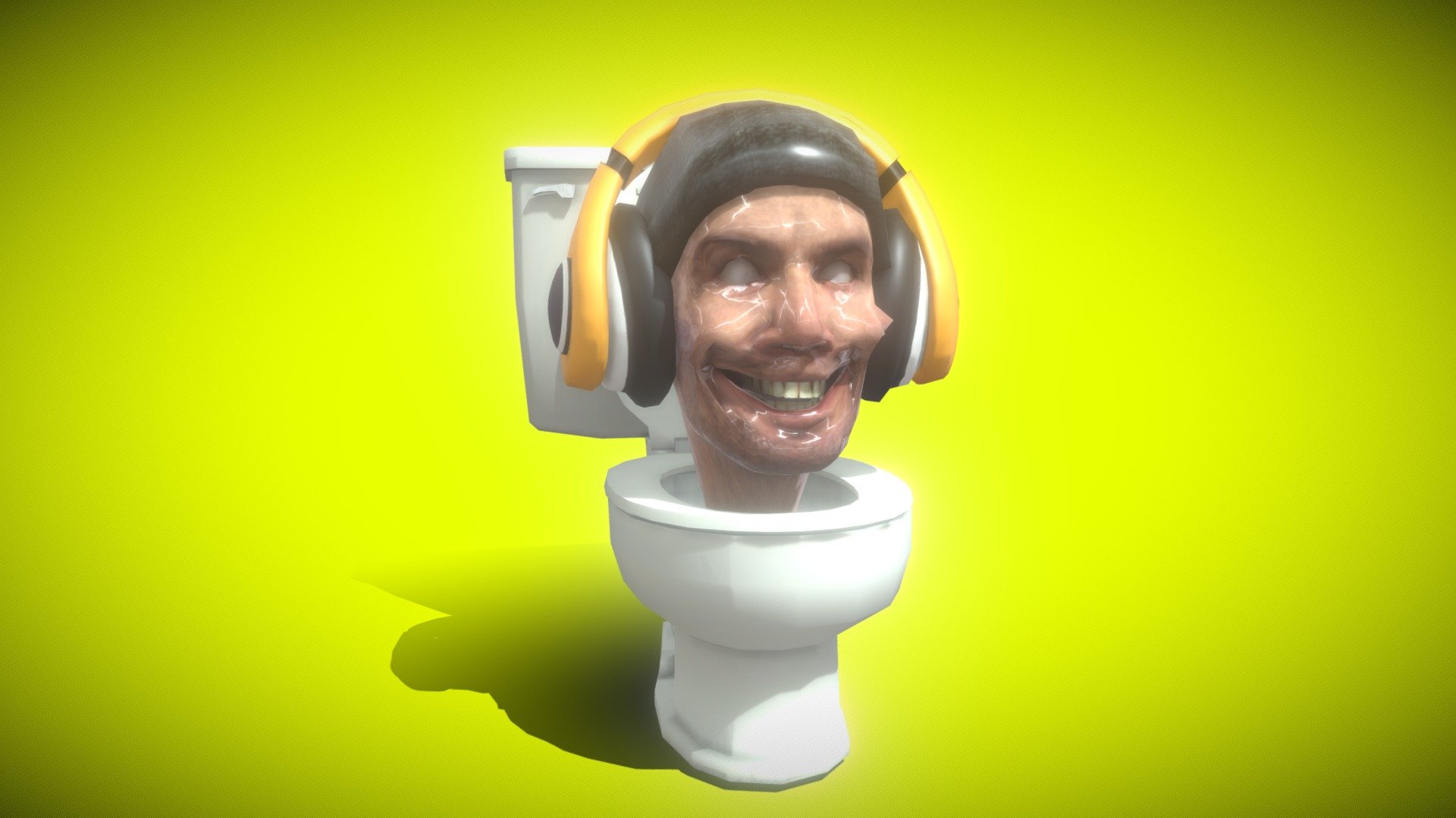 Dj skibidi toilet 1.0 - Download Free 3D model by That one larry ...