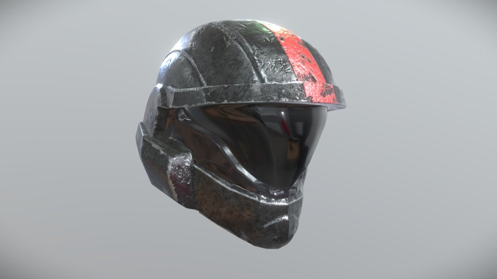 ODST Helmet - 3D model by Sanaa Memon (@sanaamemon) [e4a0a90] - Sketchfab