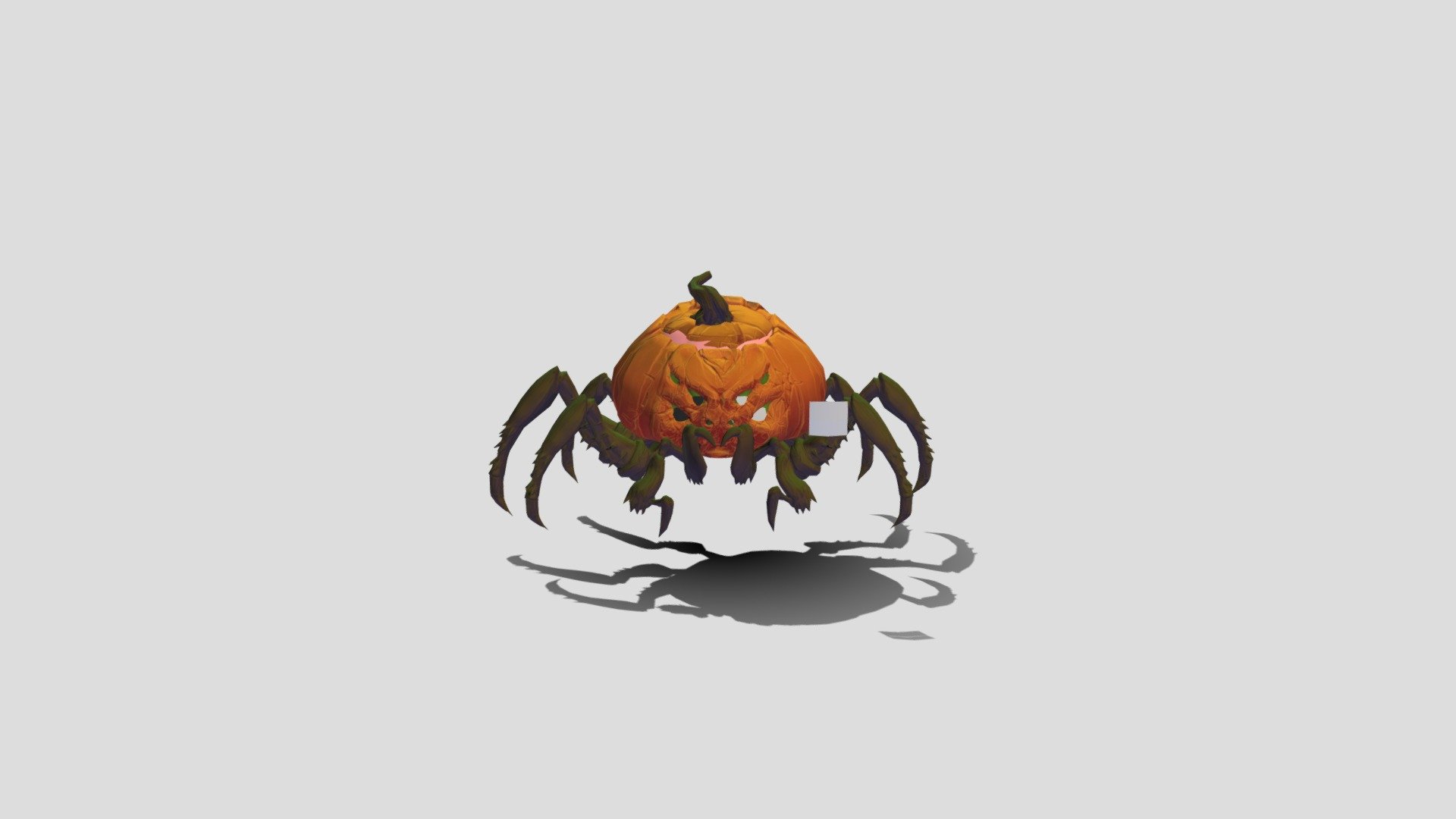 Pumpkin Spider Animations 3d Model By Doot Mistress [e4a10d6] Sketchfab