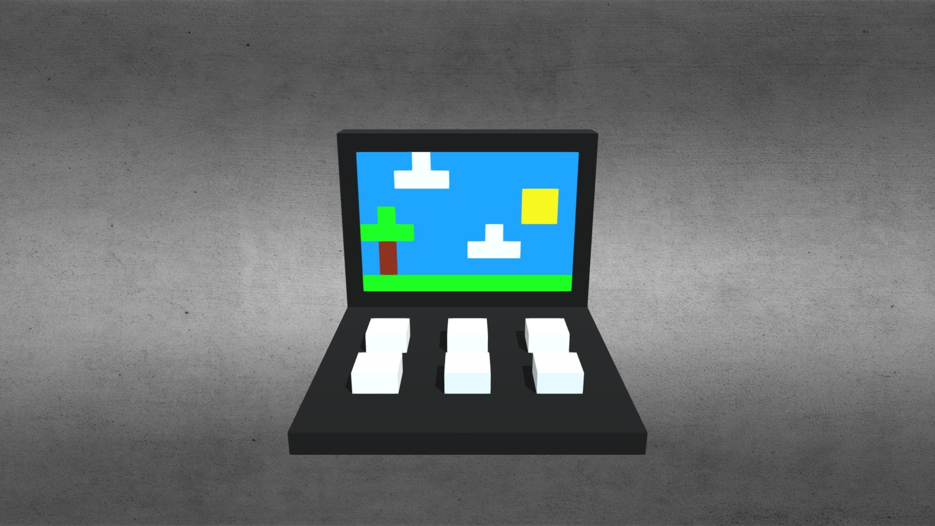 Notbook Minecraft - Download Free 3D model by P3dro nixye (@pedrobhz45 ...