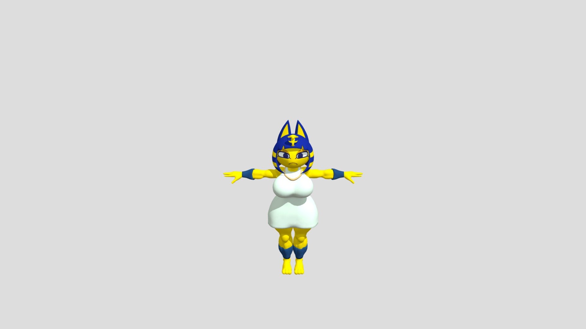 ankha - Download Free 3D model by ST_CD (@victorandresvasquez15 ...