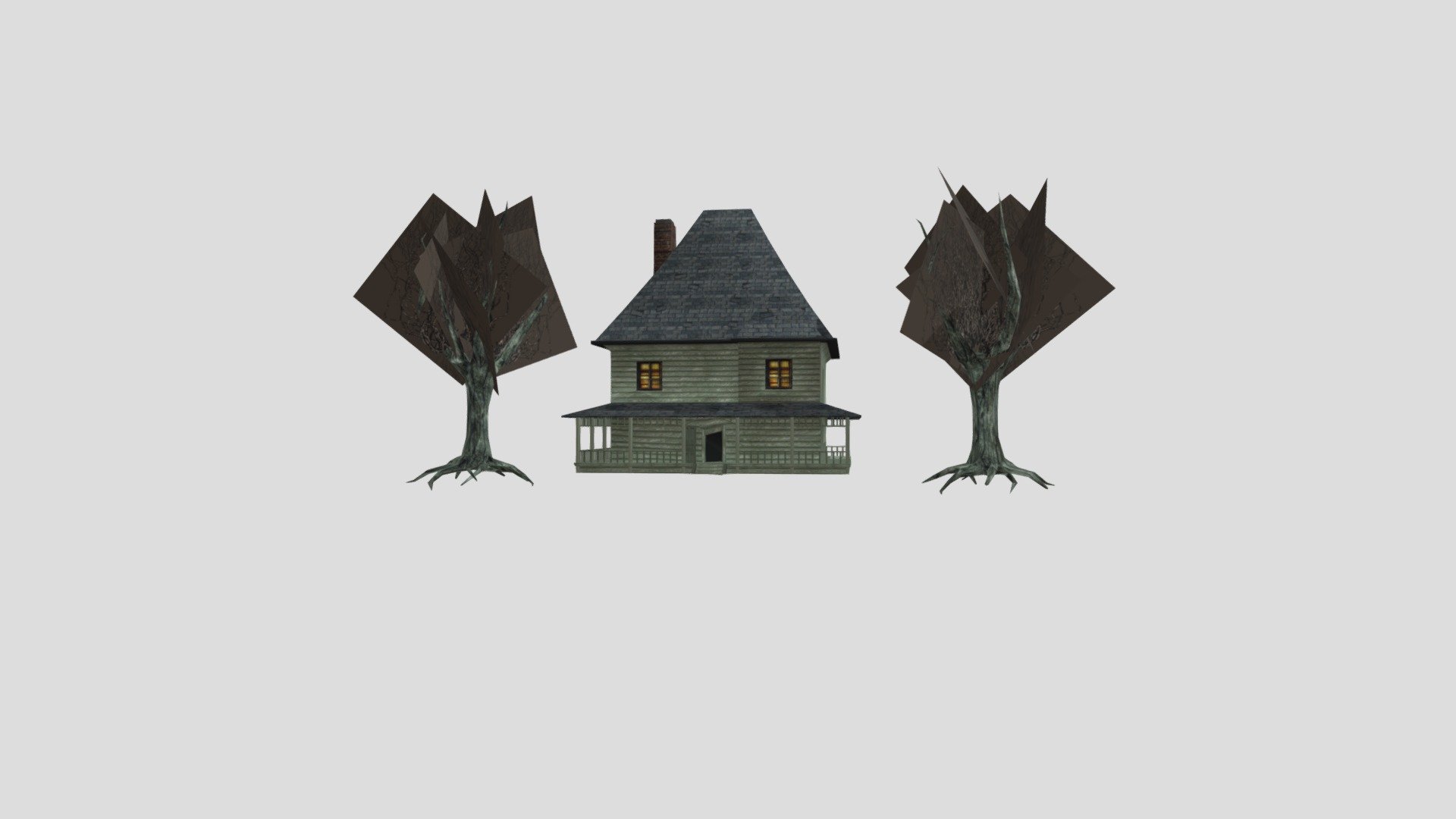 Monster House GameCube Model - Download Free 3D model by Jamessmartguy ...