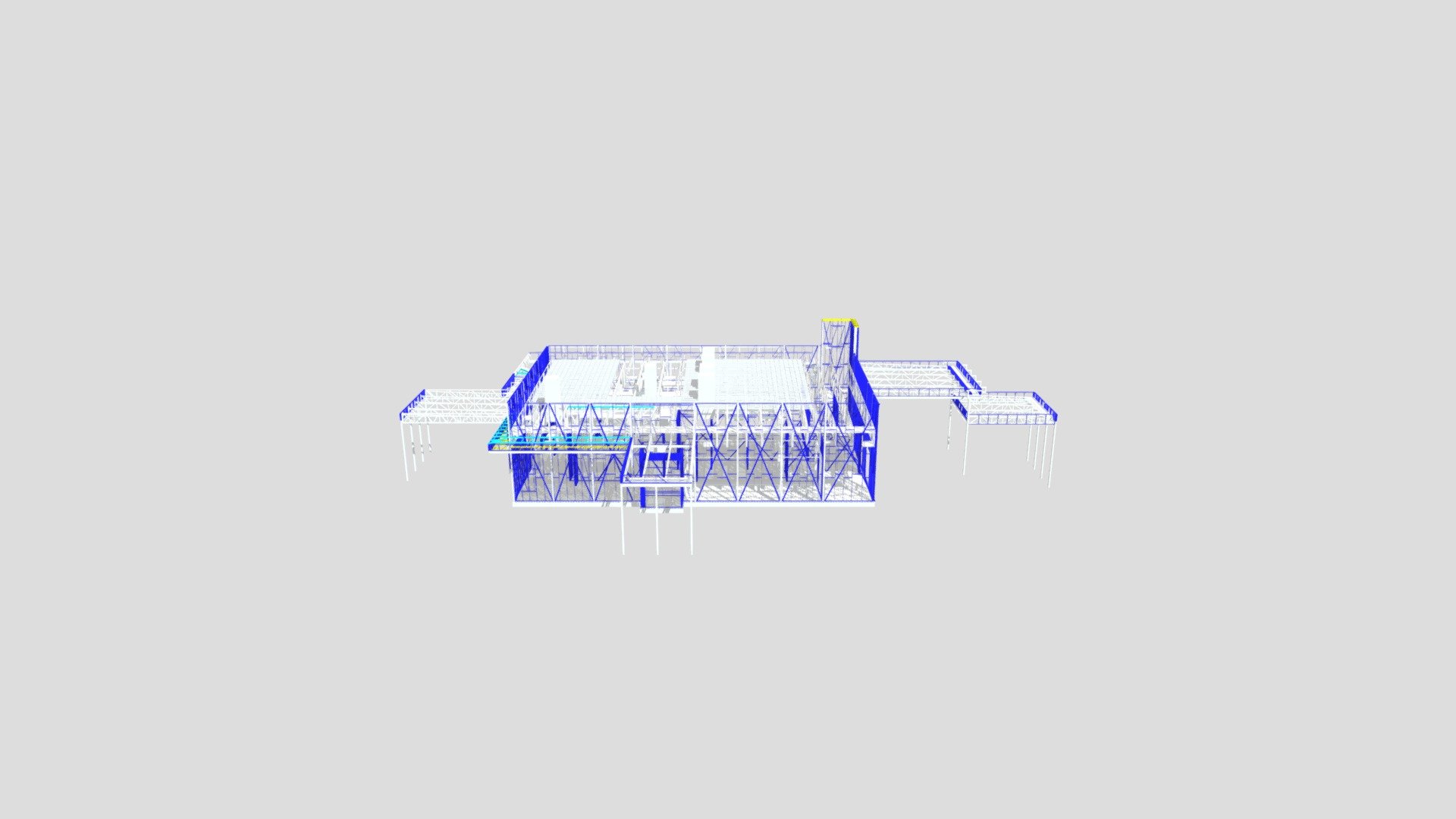 JN0892_GYG CHERMSIDE_3D - Download Free 3D model by Elite Steel Framing ...