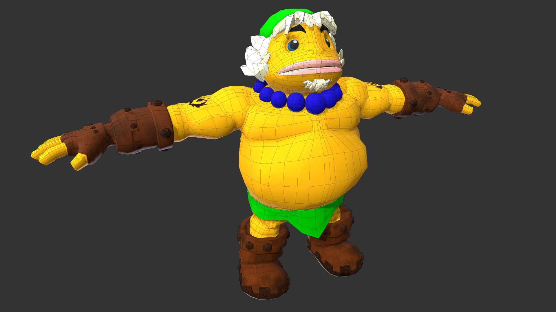 Goron Link T Pose - 3D model by Sofia Tadi8 (@karatesof) [e4a51cc ...