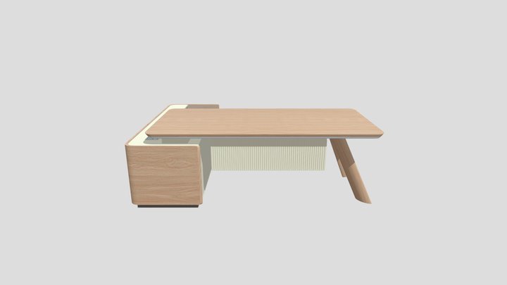 Office-desk 3D models - Sketchfab