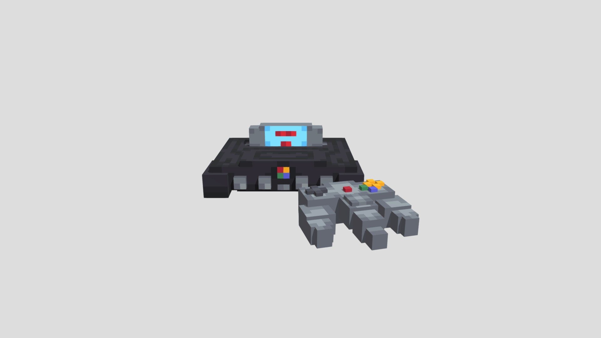 Nintendo 64 - Download Free 3D model by ZappyGru [e4a5fd6] - Sketchfab