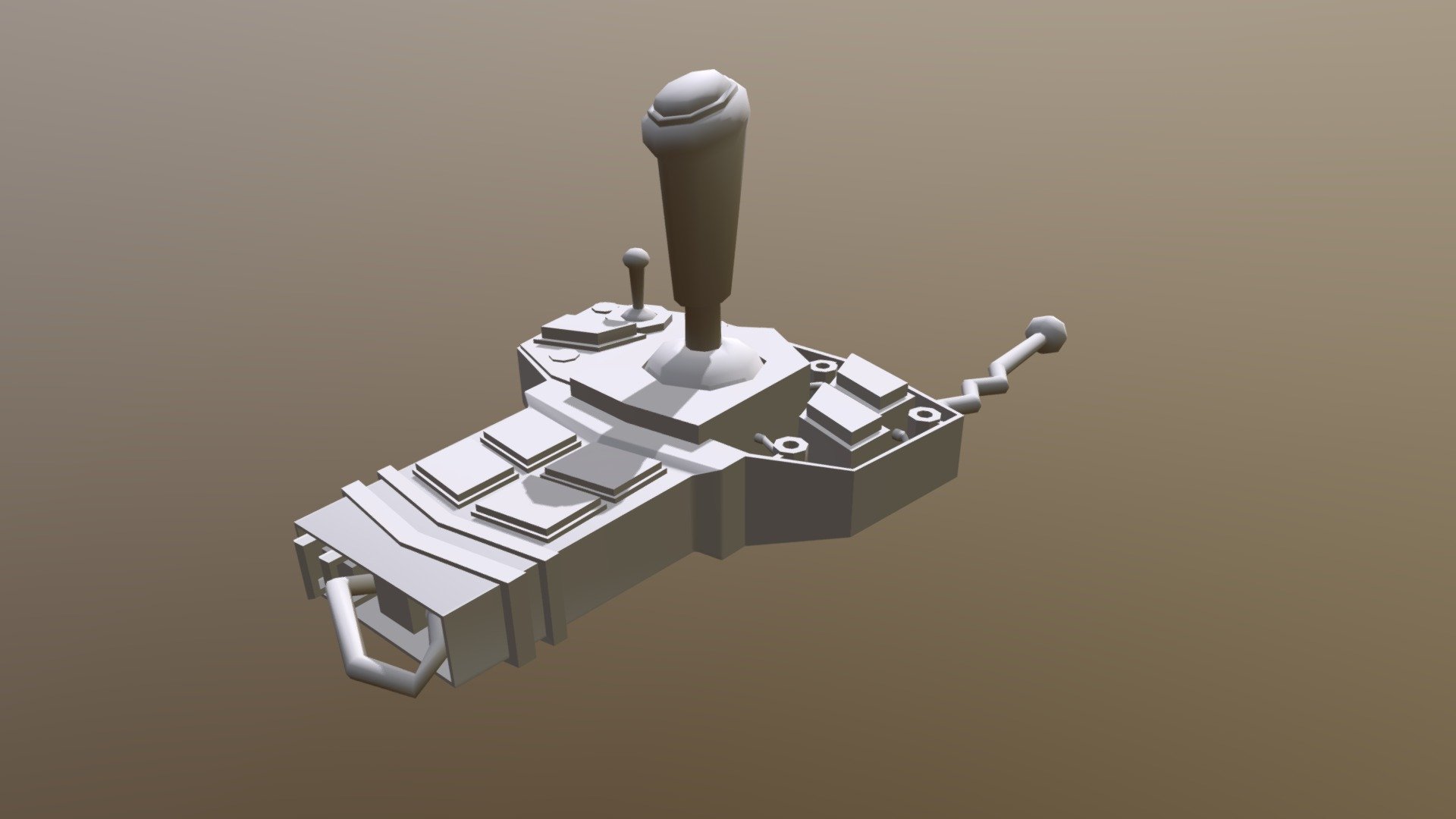 old retro videogame control - 3D model by OscarRS (@Oromero25) [e4a73dd ...