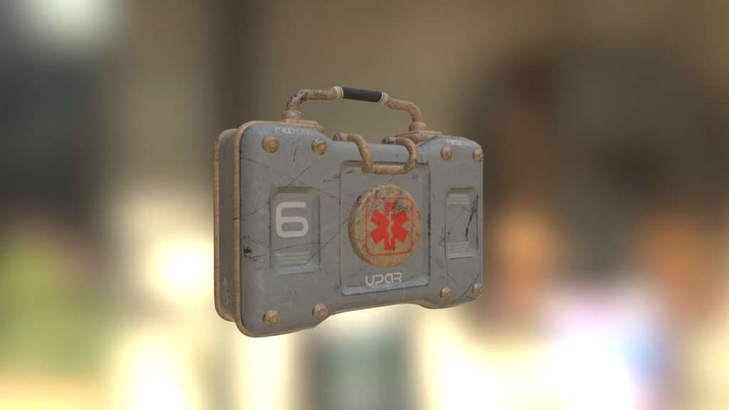 Medikit SciFi Prop - Download Free 3D model by hoschu [e4aba44] - Sketchfab