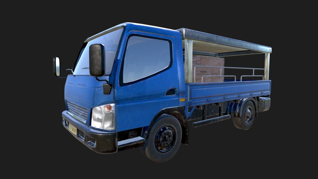 Vehicle - lorry - 3D model by happs [e4ac9cf] - Sketchfab