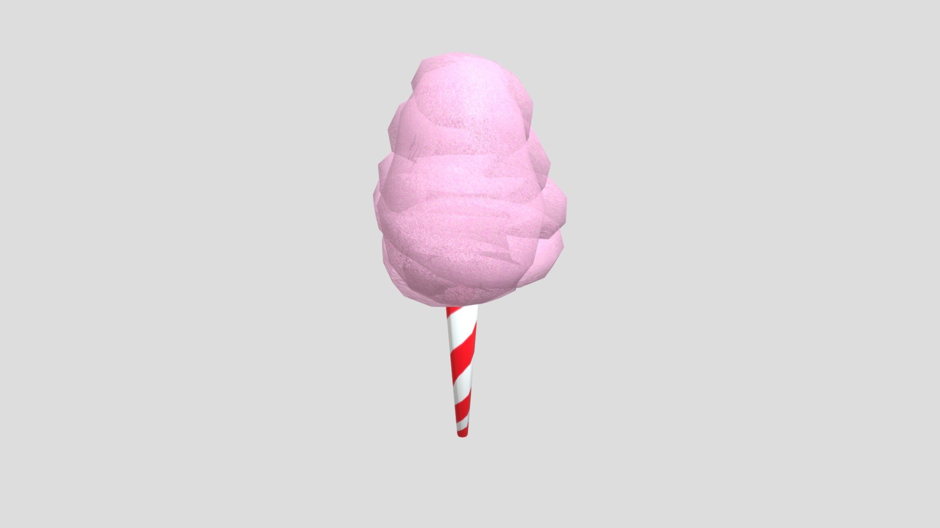 Lowpoly Cottoncandy - Download Free 3D model by VOcalize ...