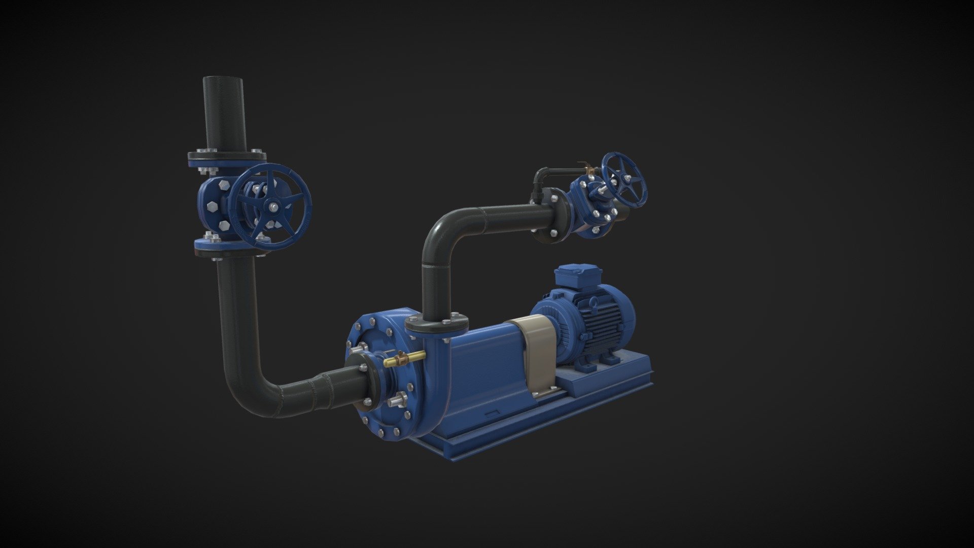 Pump Assembly - 3D model by LuminousGroup [e4af287] - Sketchfab