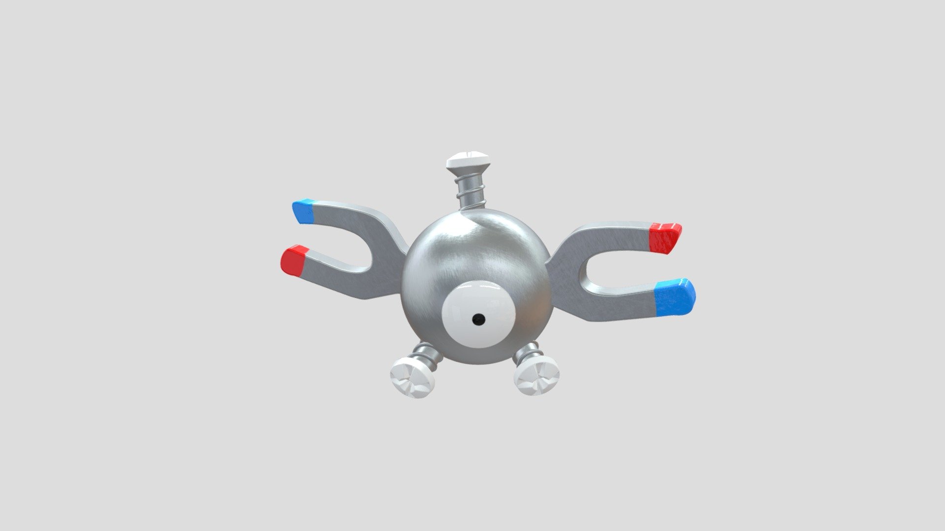 Magnemite - 3D model by jasonh2 [e4b010c] - Sketchfab