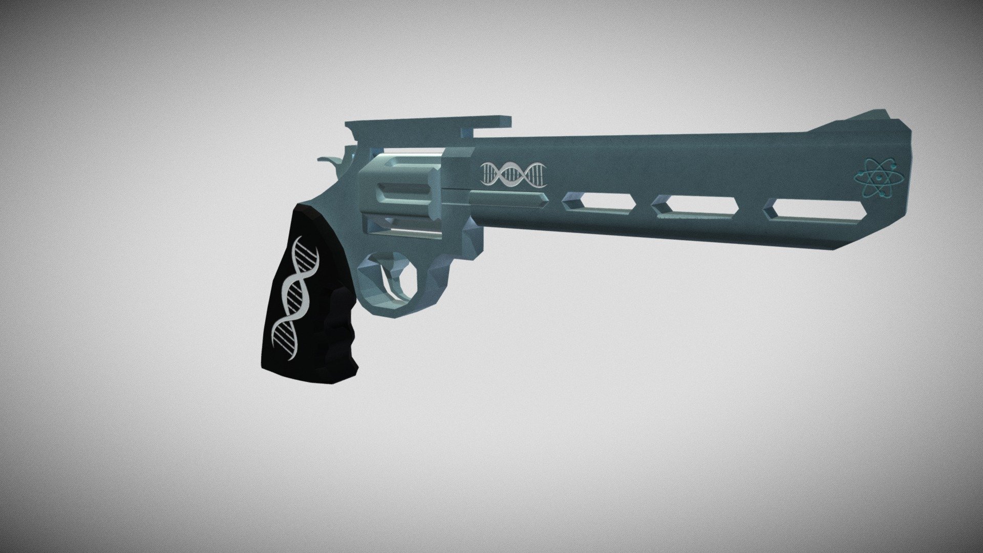 Handgun Weapon Model - 3D model by BrandonDonnan (@BrandonJDonnan ...