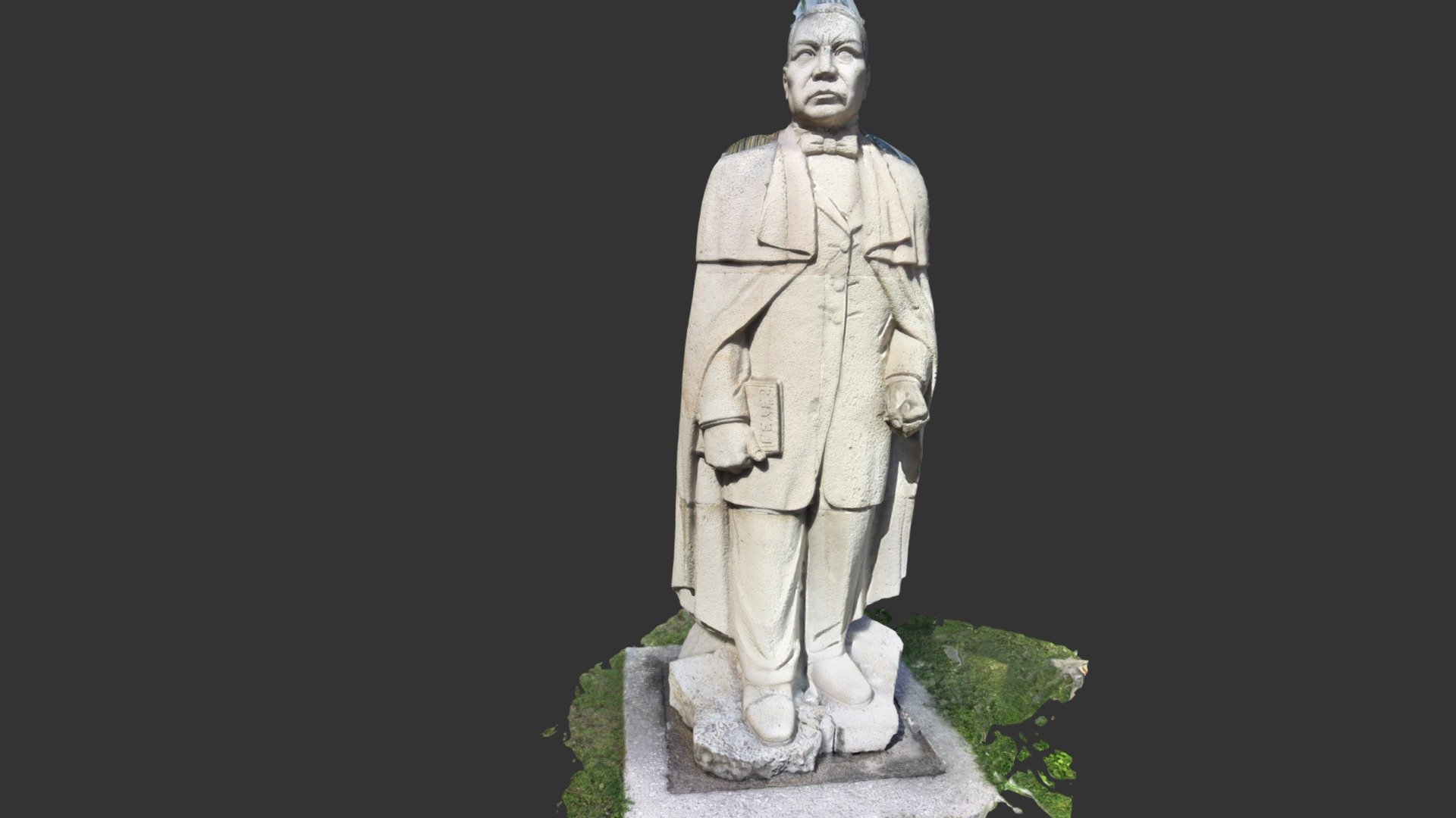 Estatua Benito Juarez UAT , Mexico - Download Free 3D model by prowillshow [e4b0bef] - Sketchfab