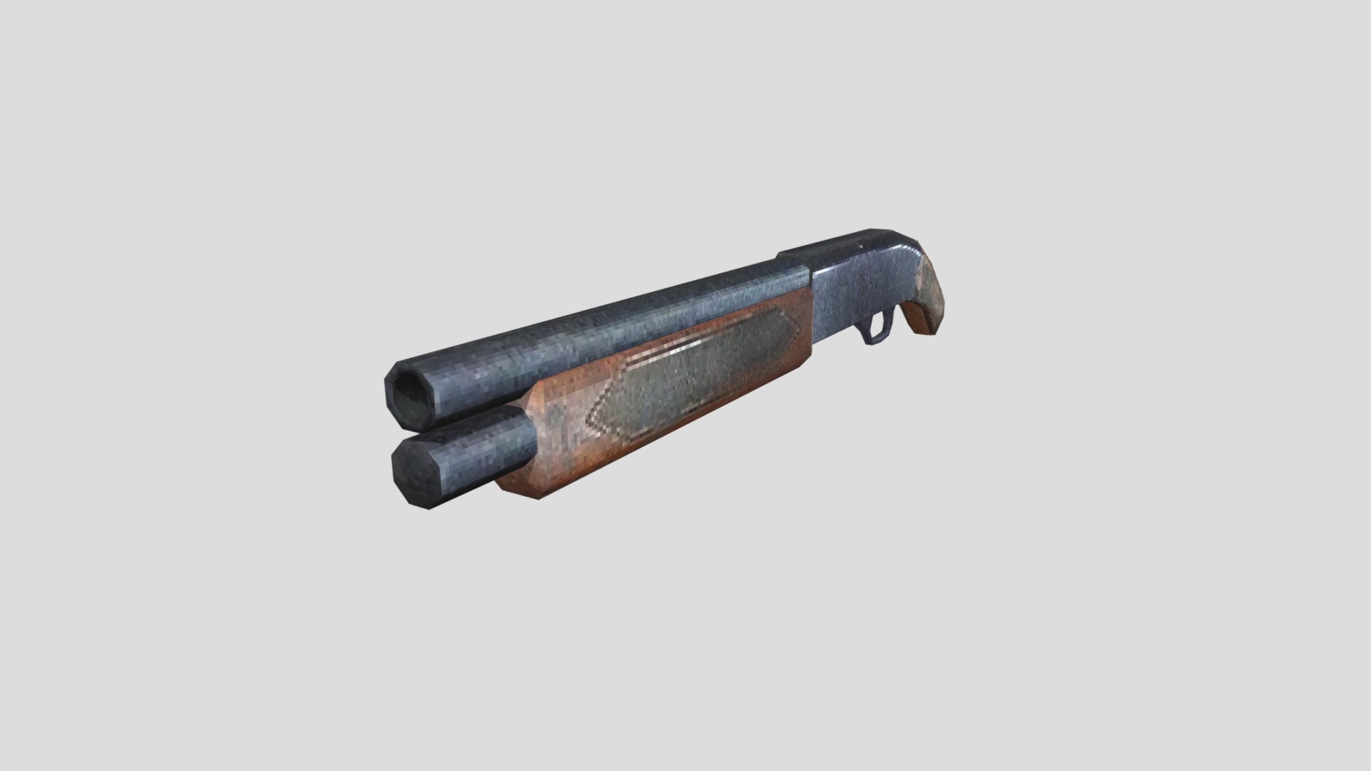 Low-Poly Shotgun - Download Free 3D model by PotOfGreed [e4b0d11 ...