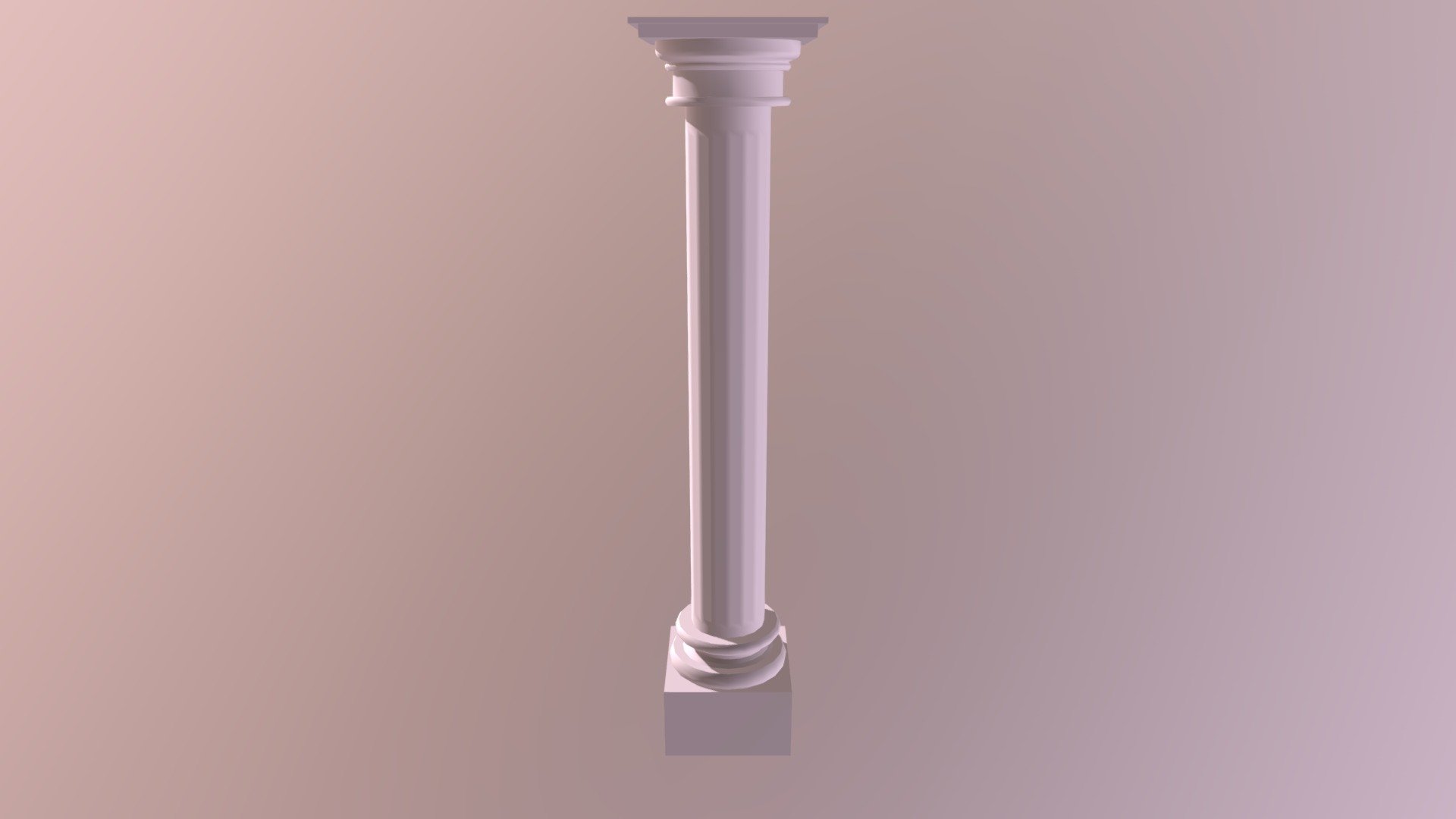 Greek Column - 3D model by Meg Bells (@MegBells) [e4b279e] - Sketchfab