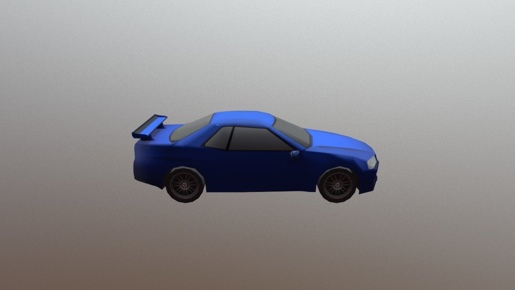 Low Poly R34 Skyline - 3D model by JamesWard3D [e4b2d1e] - Sketchfab