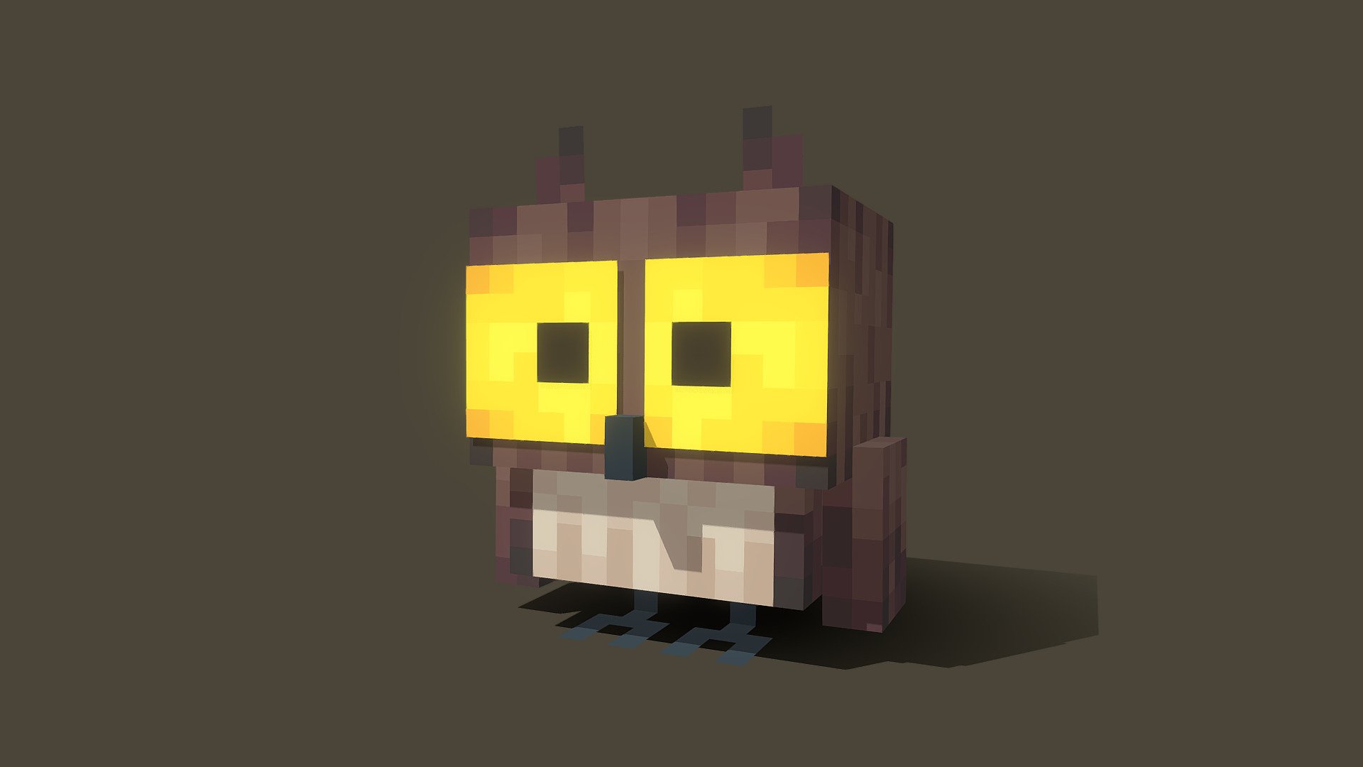 Owl - 3D model by Ripitibi [e4b4a25] - Sketchfab