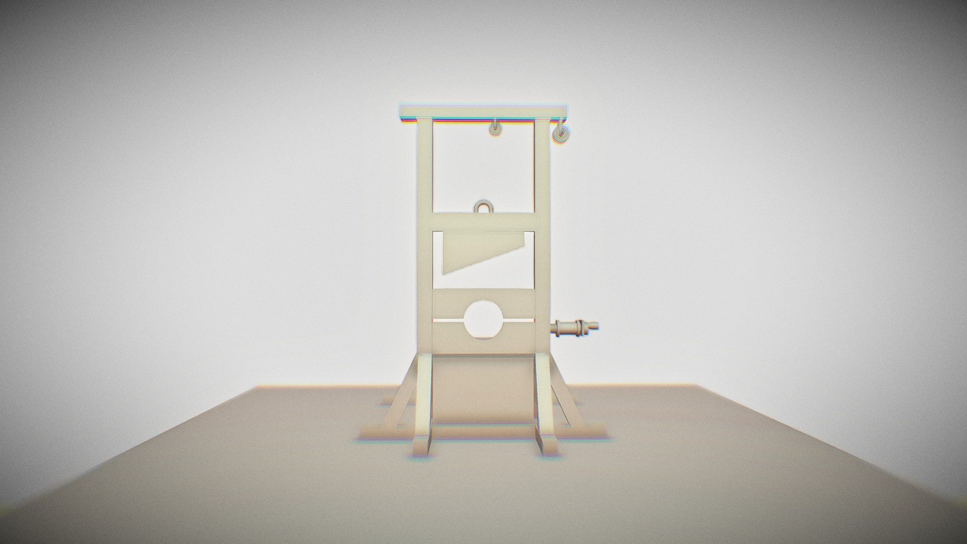 Guilotine - 3D model by Avinashgokul [e4b5a1b] - Sketchfab