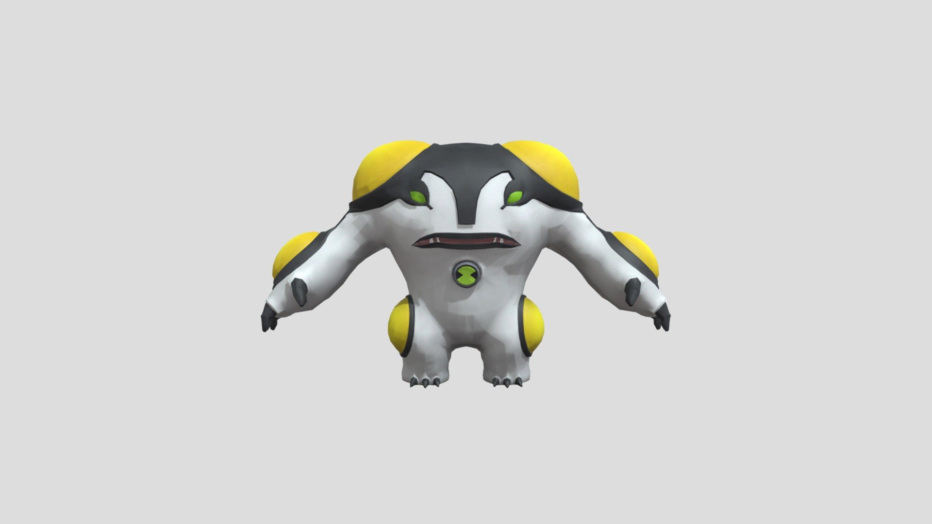 Cannonbolt | Ben 10 Ultimate Alien - Download Free 3D model by ...