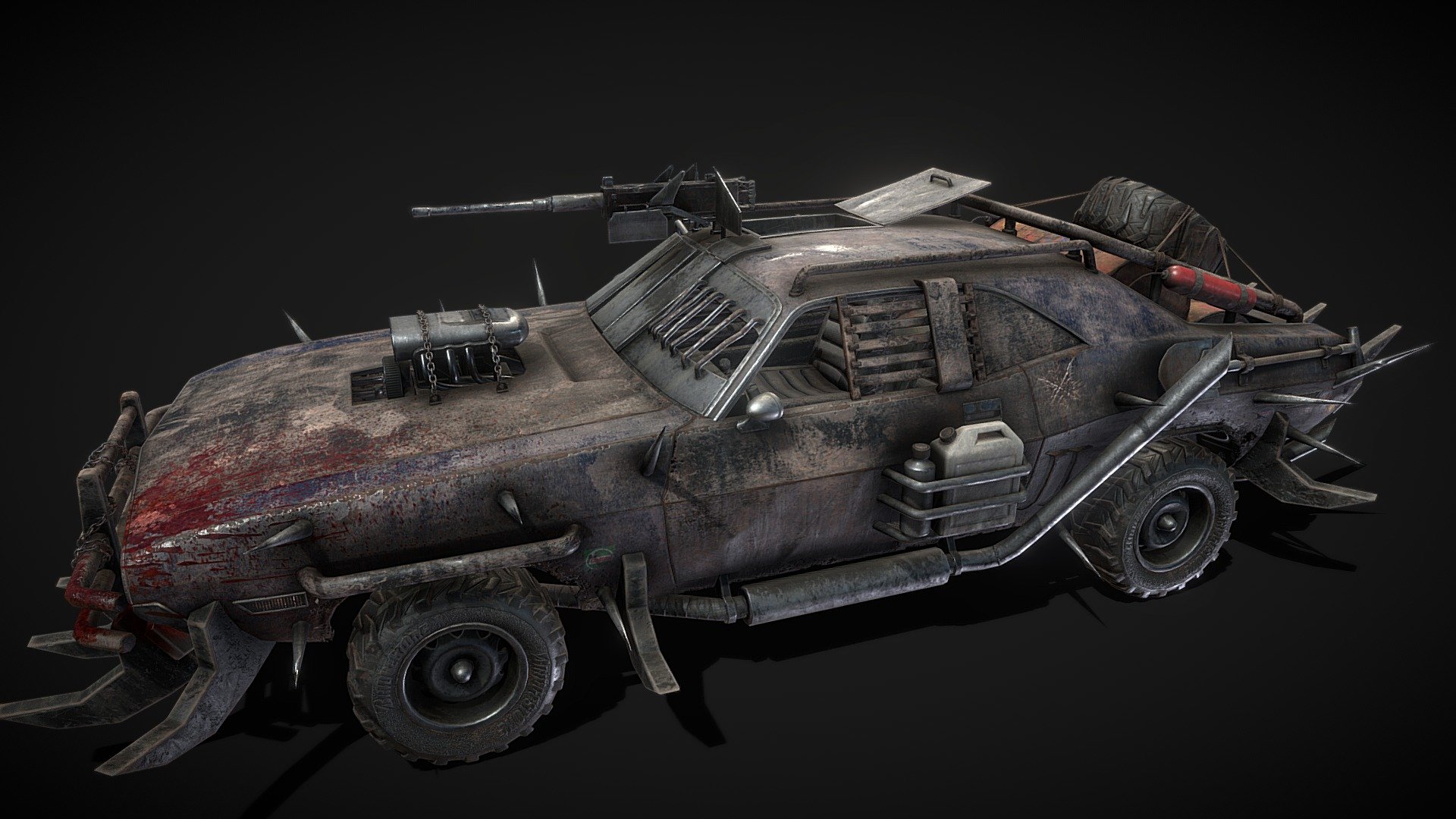 Roadkill Scum (Retextured) - Buy Royalty Free 3D model by AliasHasim ...