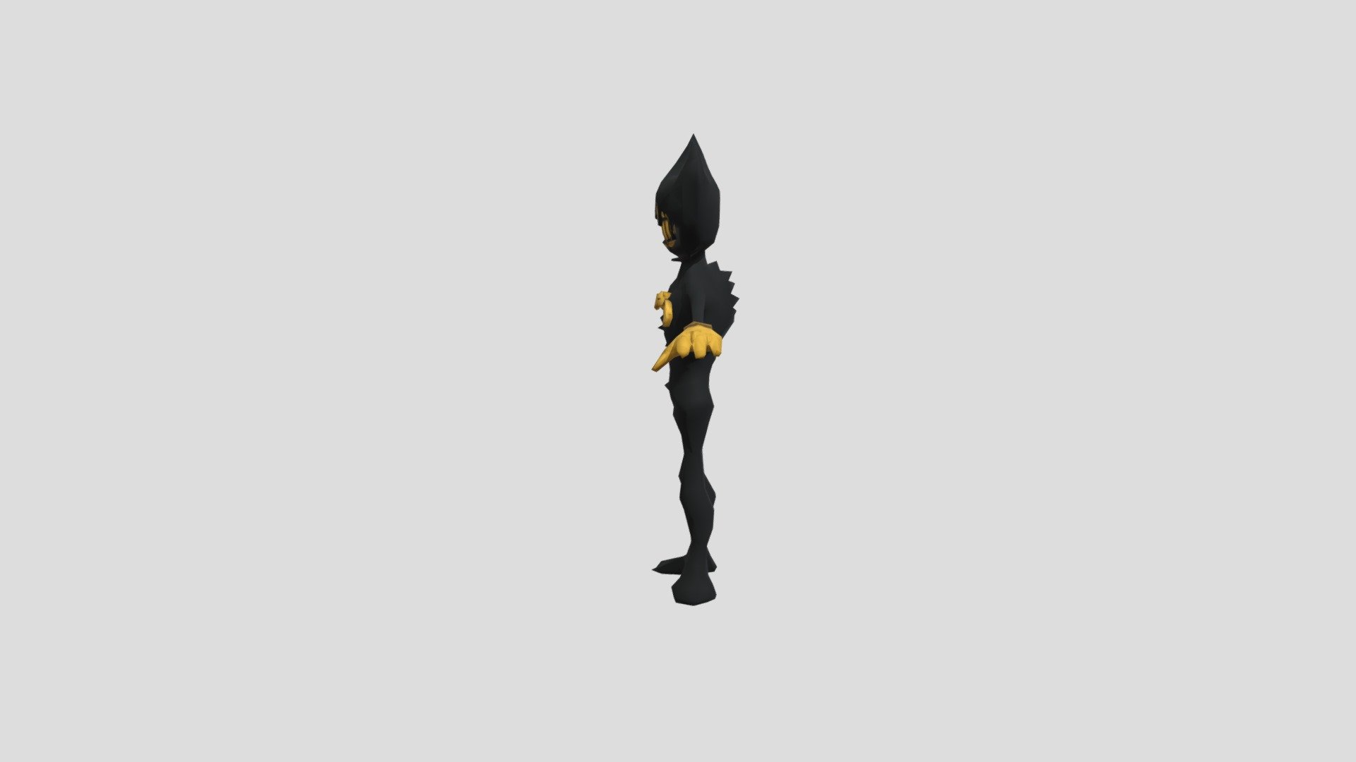 low poly Ink Bendy - Download Free 3D model by ganosisfoxy [e4b7167 ...