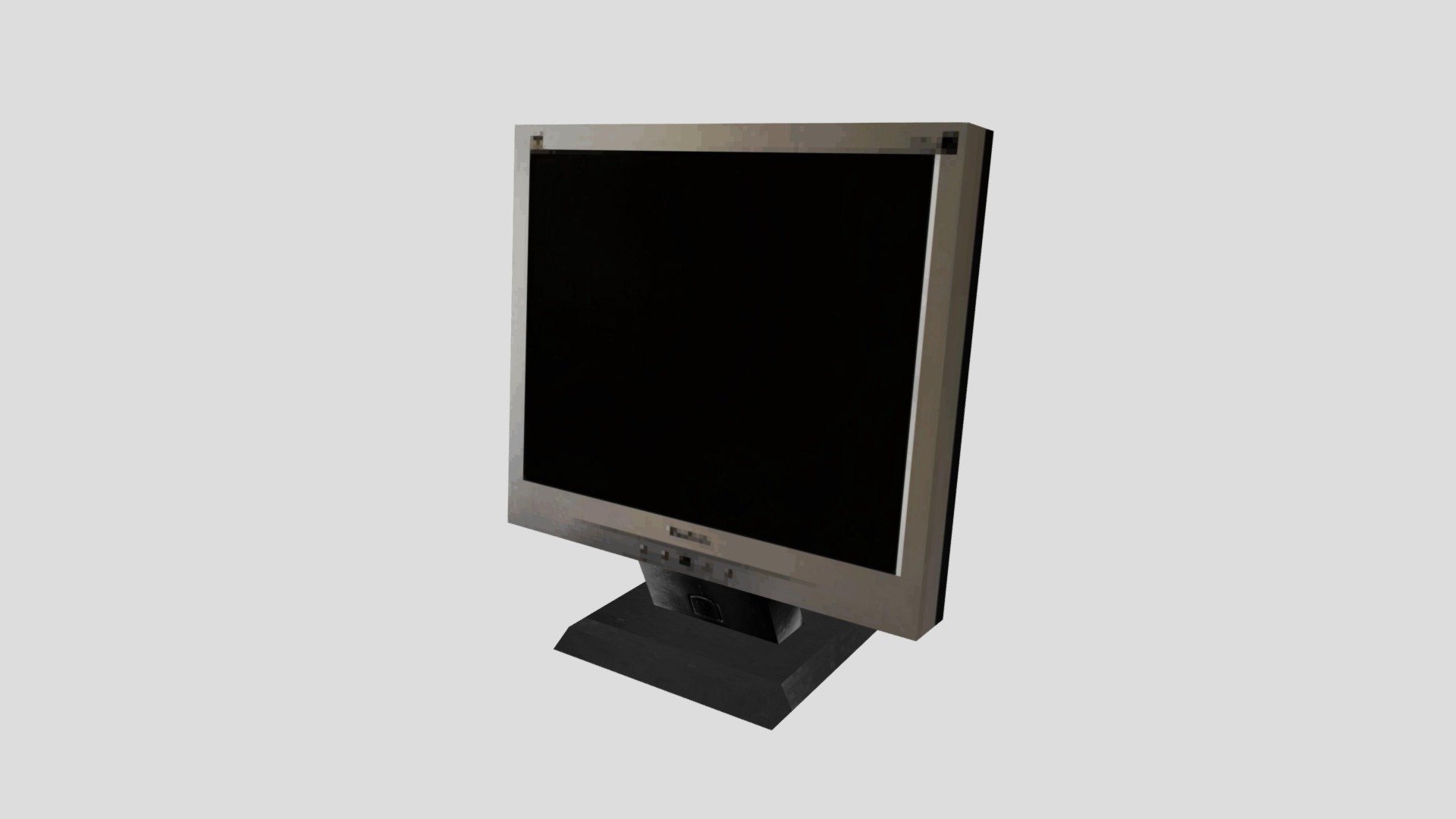 LCD Monitor low poly psx - Download Free 3D model by DinixLowPoly ...