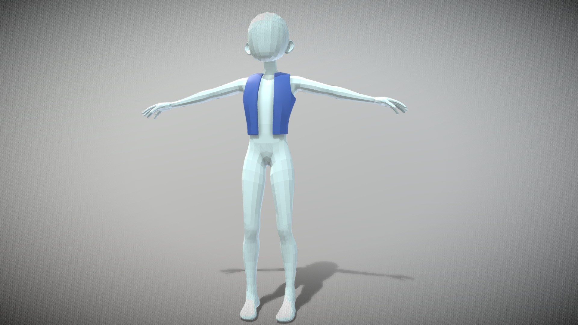 Simple character - 3D model by XinyiTang [e4b97e7] - Sketchfab