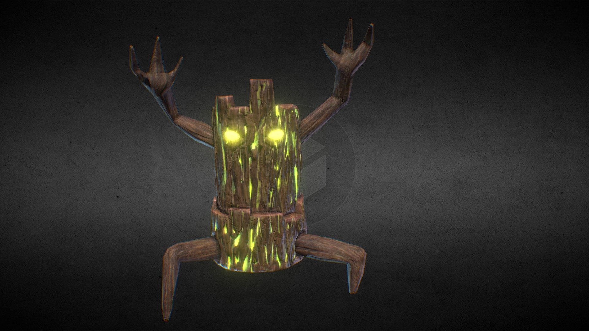 Terrible Stump (PBR) - 3D model by RicochetWitcher [e4bbd27] - Sketchfab