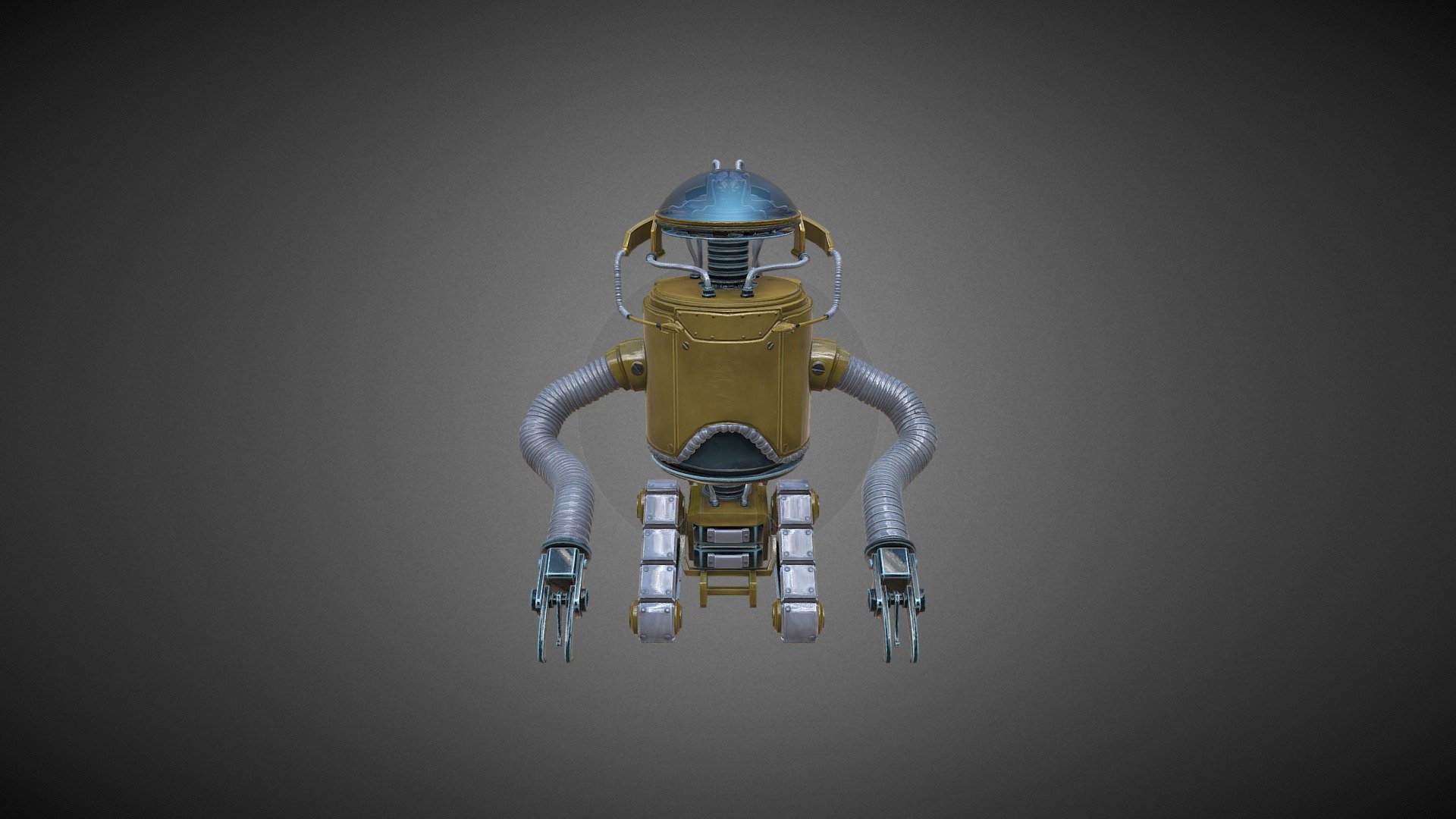 Robot Stylised - 3D model by EthanJobson [e4bc734] - Sketchfab