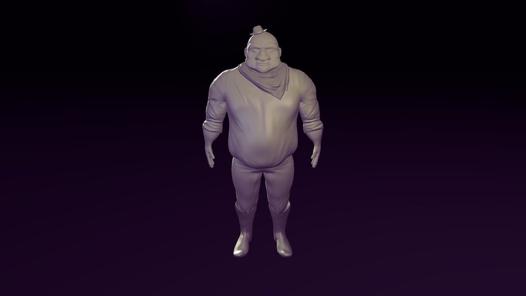 3D Character Sculpt - 3D model by alexiaburns [e4be064] - Sketchfab