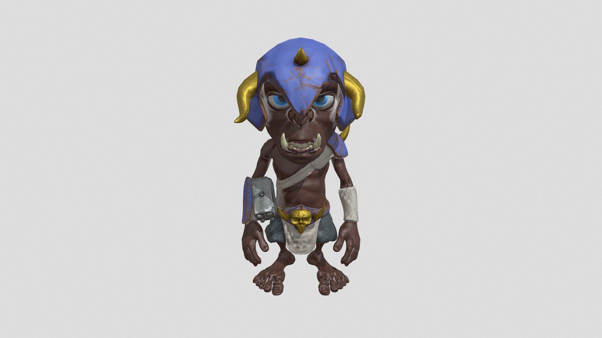 Ork - Download Free 3D model by Luana (@mitsuiichi) [e4bff89] - Sketchfab