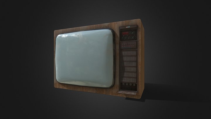 Old_tv 3D models - Sketchfab