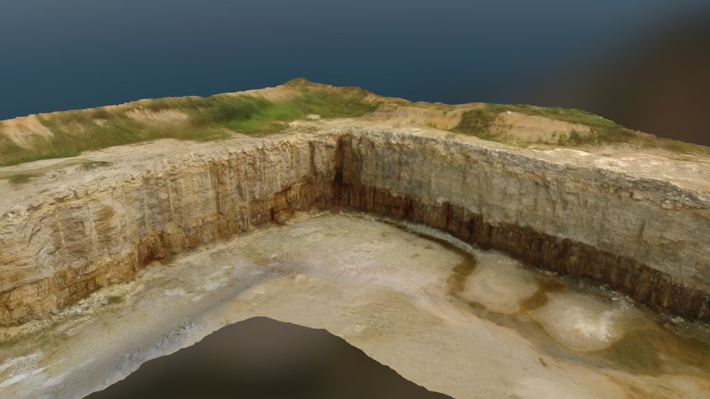 Quarry High Wall - 3D model by infiniteimpact [e4c369c] - Sketchfab